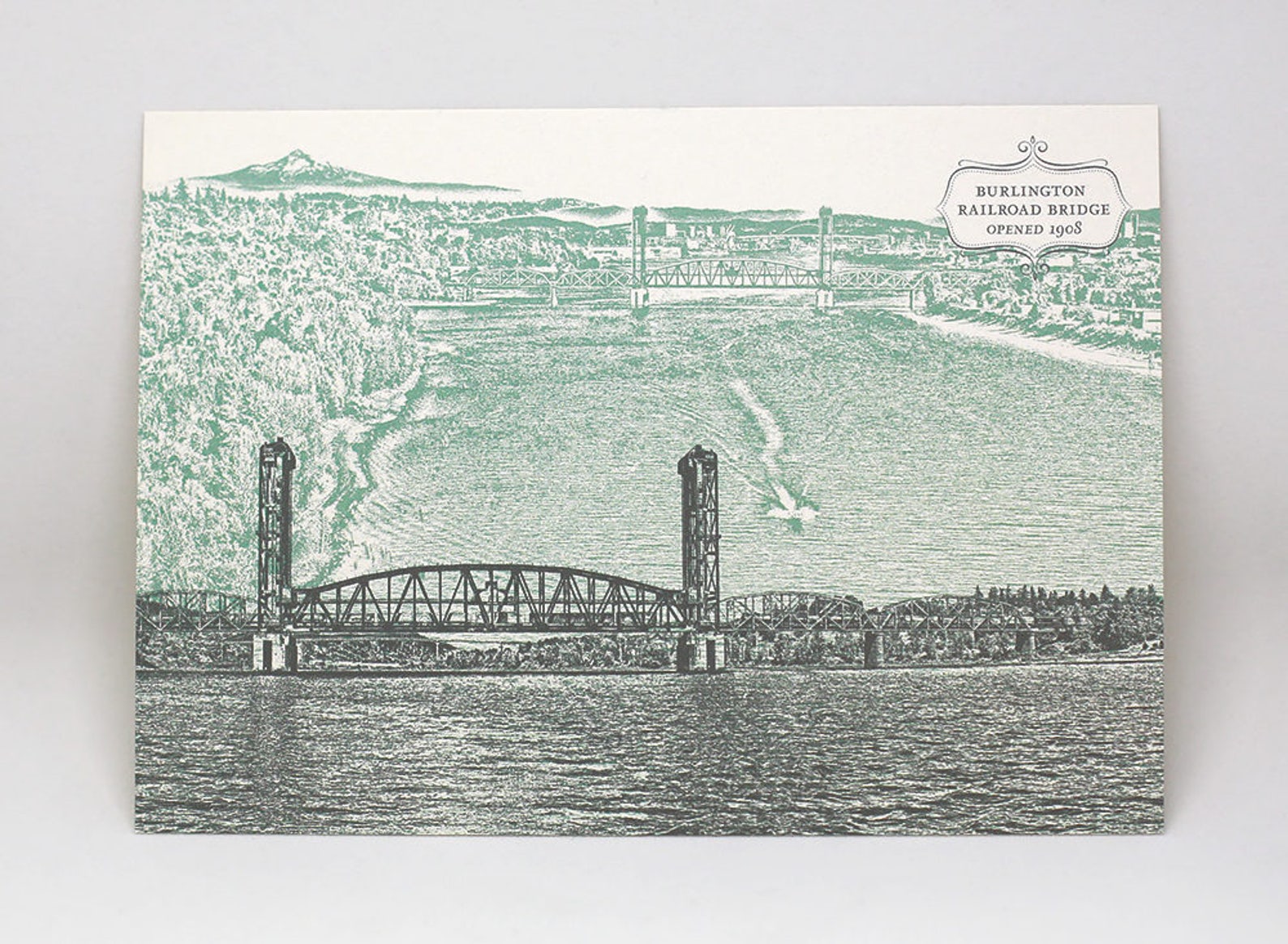 Bridges of Portland, Oregon - Postcard Series - Set of 12 Cards - COLOR ...