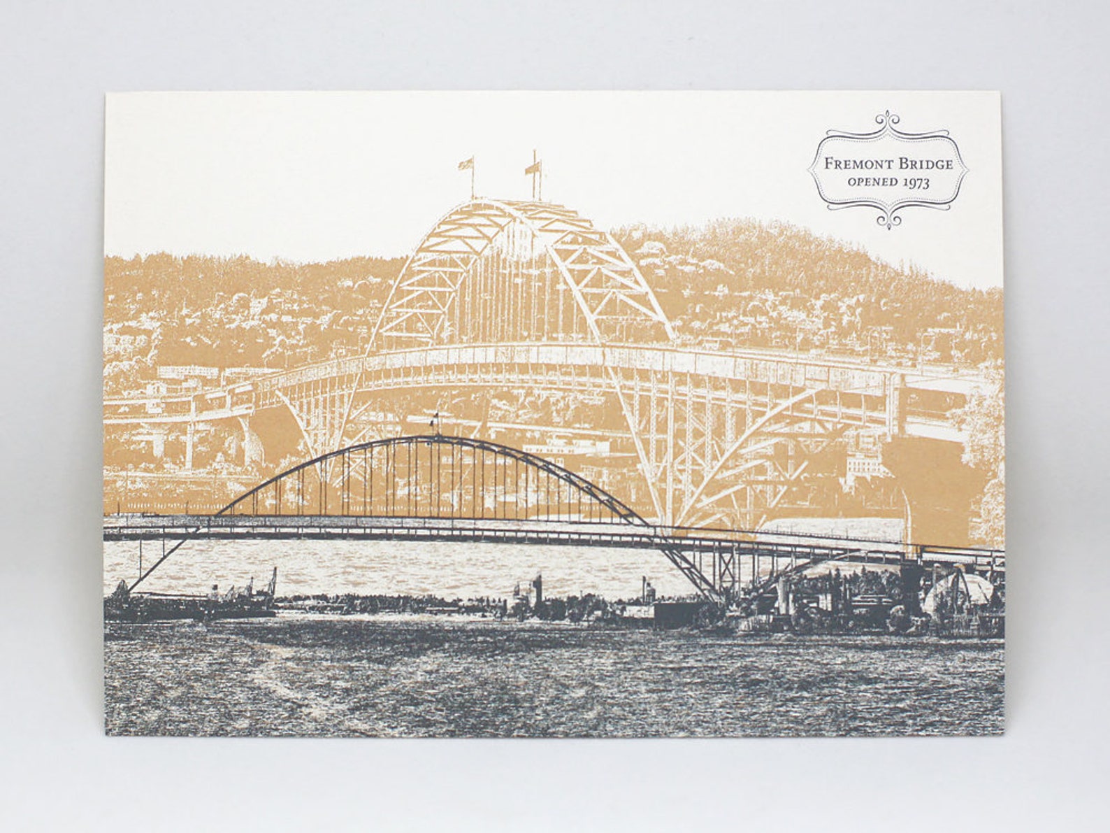 Bridges of Portland, Oregon Postcard Series Set of 12 Cards COLOR - Etsy