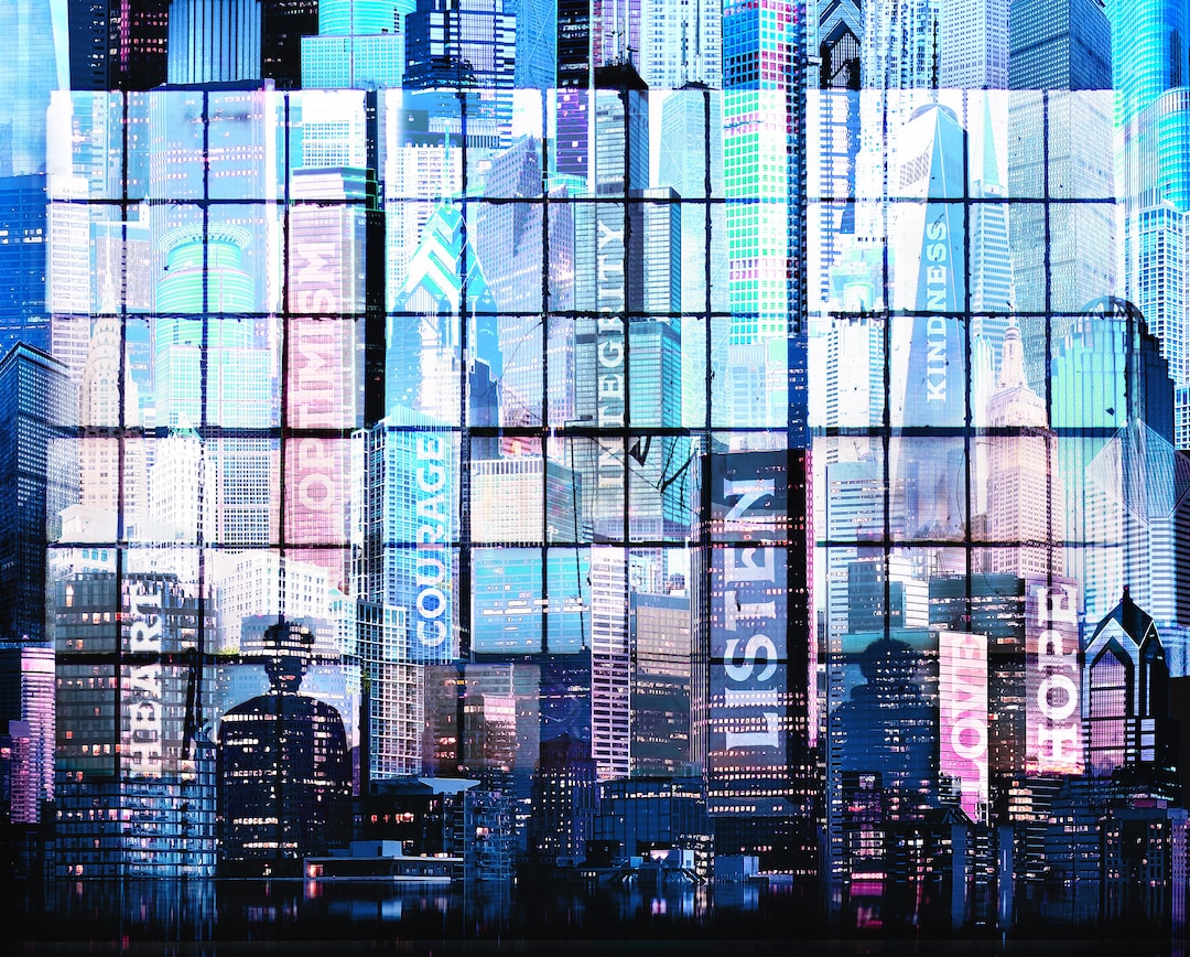 A New View –– Photomontage –– Archival Fine Art Print - Etsy
