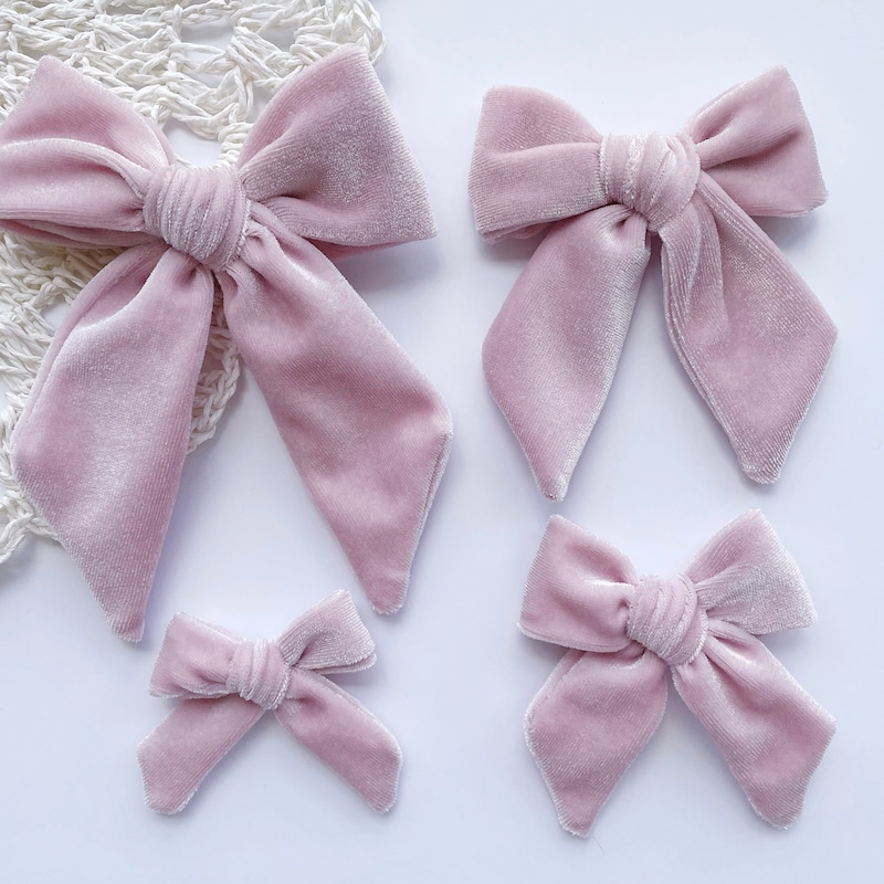 Small Light Pink Bows - Etsy