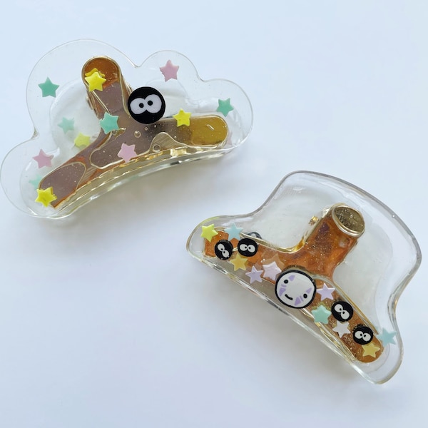 Resin Hair Clip - Etsy