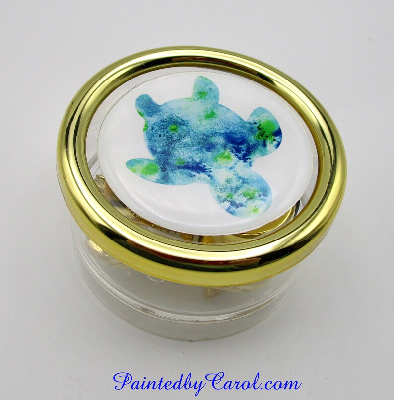 Sea Turtle Music Box Turtle Gifts Beach Music Box Beach - Etsy