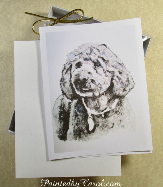 Labradoodle Note Cards Labradoodle Stationery Labradoodle - Etsy