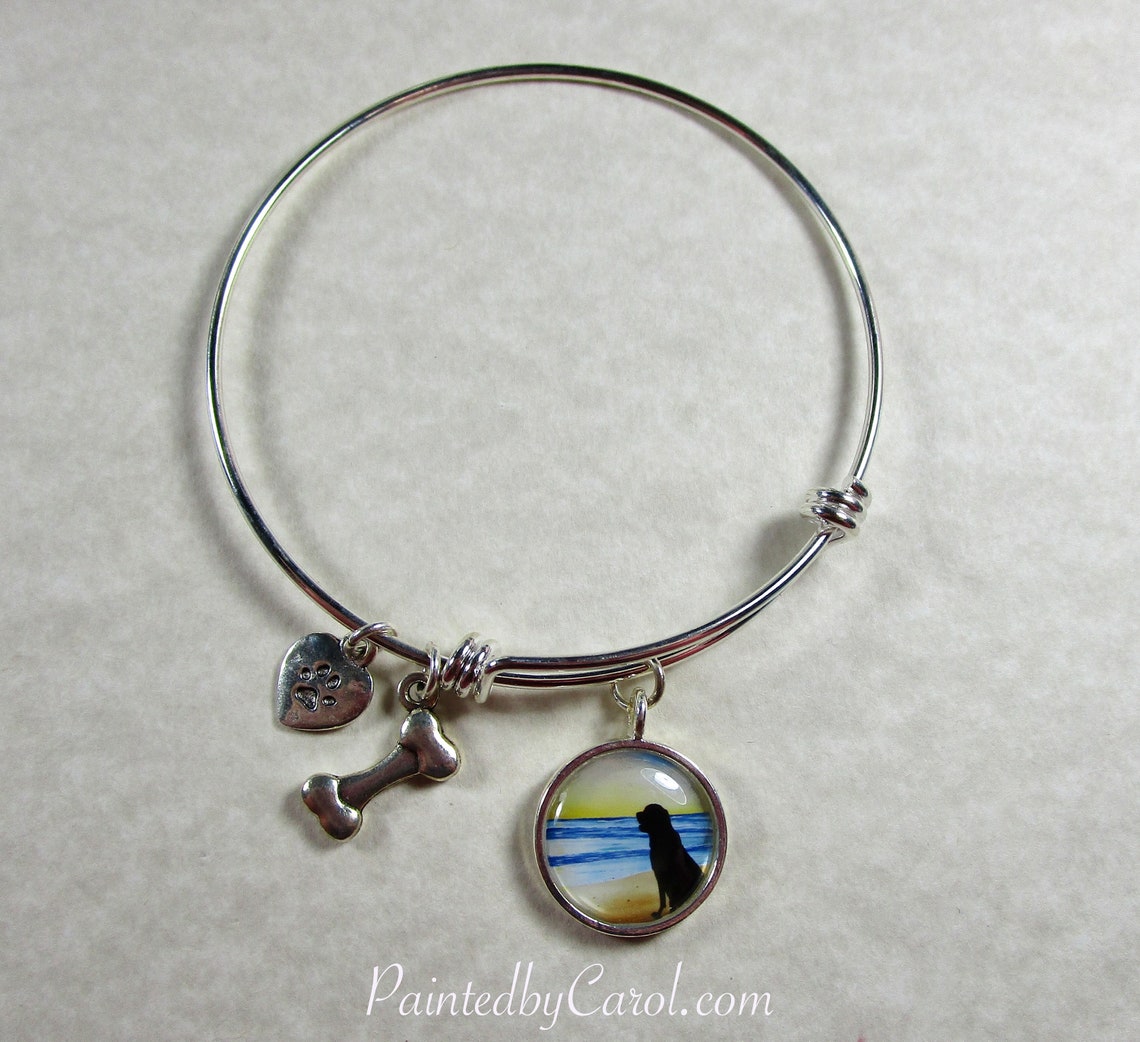 Labrador Retriever Bracelet Lab Bangle Lab Jewelry Lab - Etsy