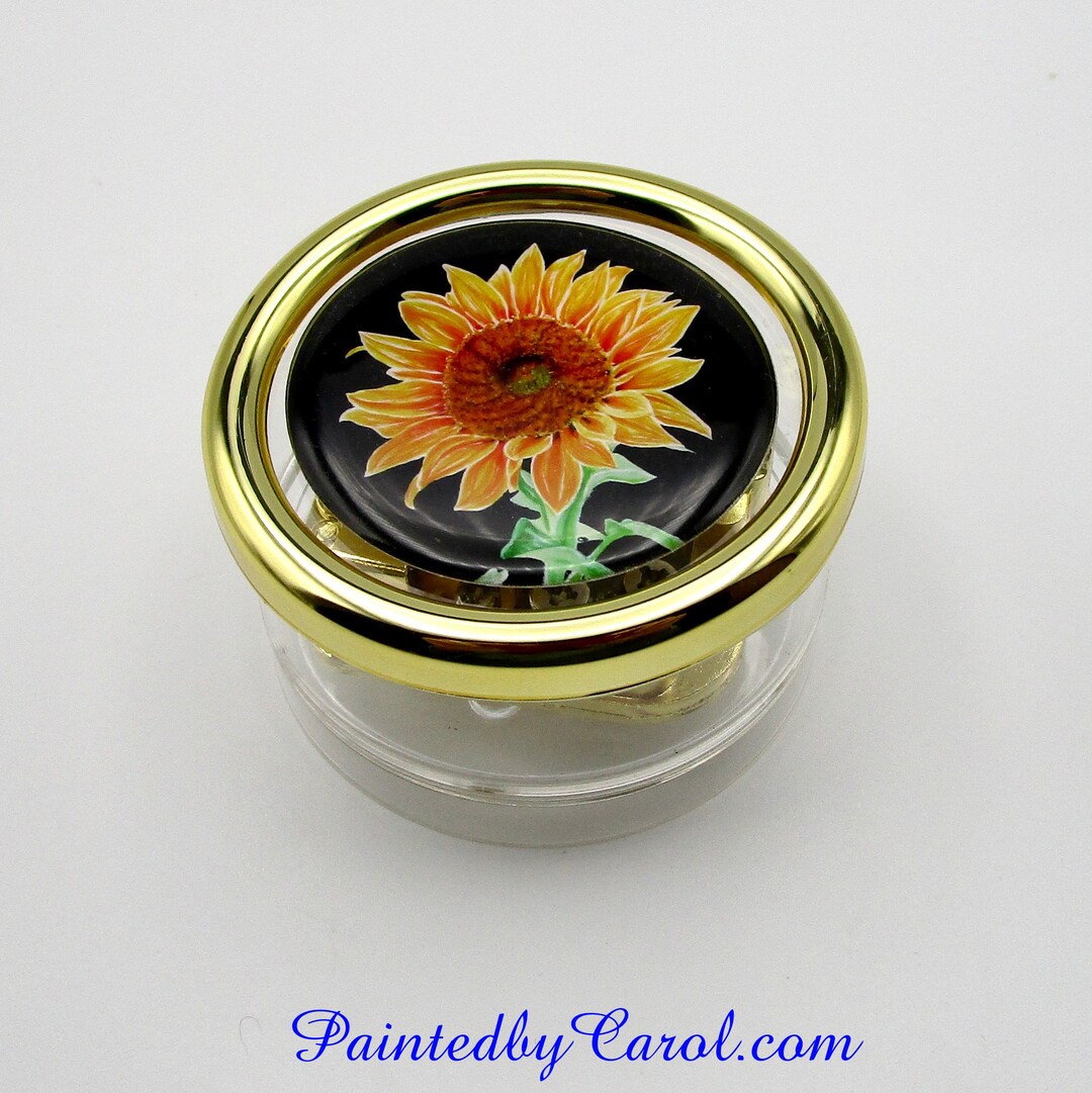 Sunflower Music Box Sunflower Gifts Yellow Flower Gifts - Etsy UK