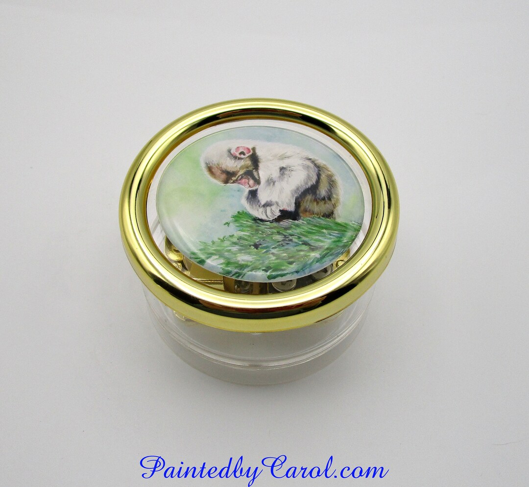Monkey Music Box, Monkey Gifts, Nursery Music Box, Baby's Room Gifts ...