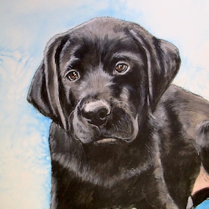 Black Lab Note Cards, Labrador Retriever Stationery, Black Lab Cards ...