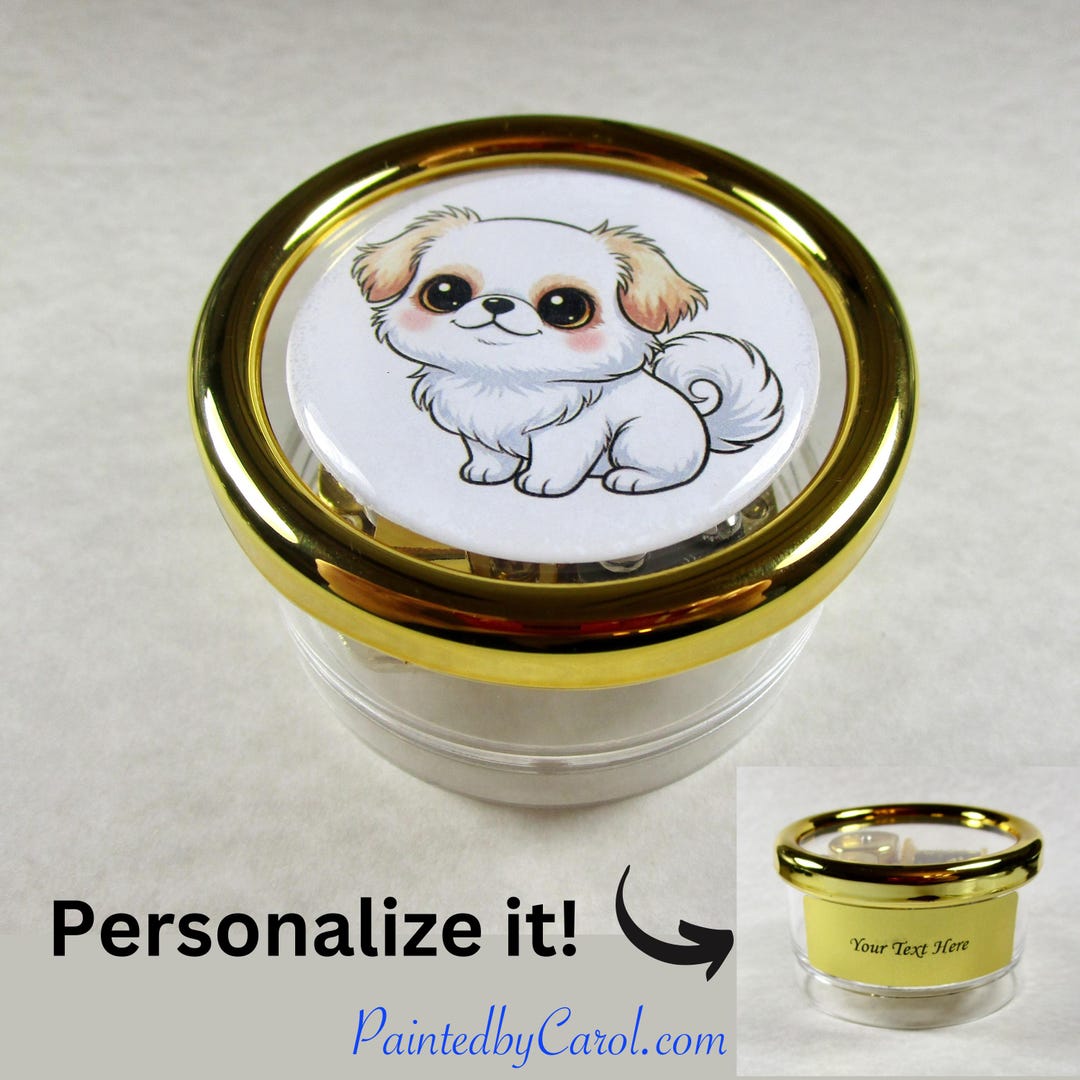 Japanese Chin Music Box, Japanese Chin Gifts, Japanese Chin Mom Gifts ...