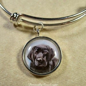 Black Lab Bracelet Black Lab Bangle Black Lab Expand It - Etsy