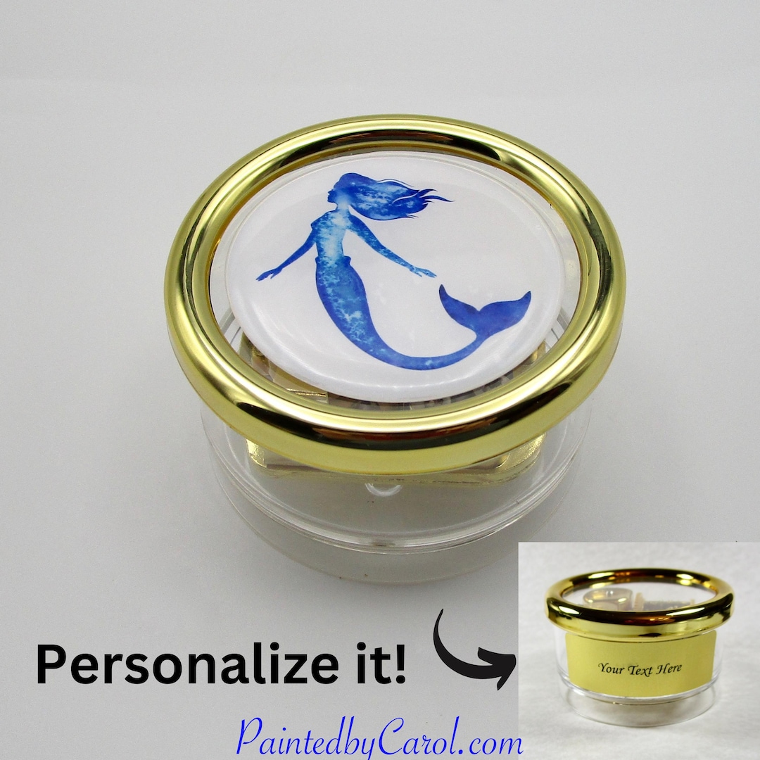 Mermaid Music Box, Mermaid Gifts, Beach Music Box, Beach Lovers Gifts ...