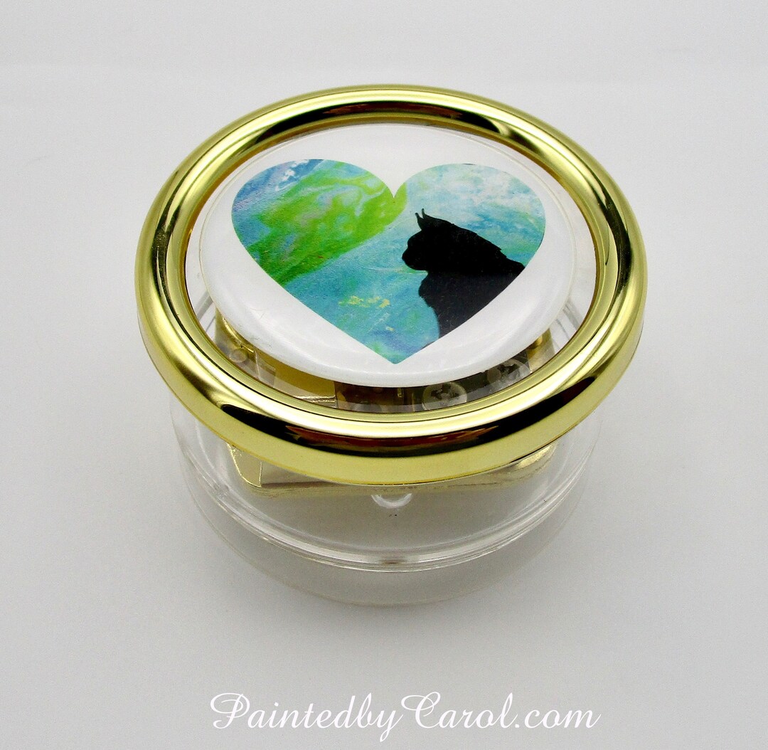 Cat Music Box Cat Lover Gifts Cat Memorial Gifts Cat Mom - Etsy UK