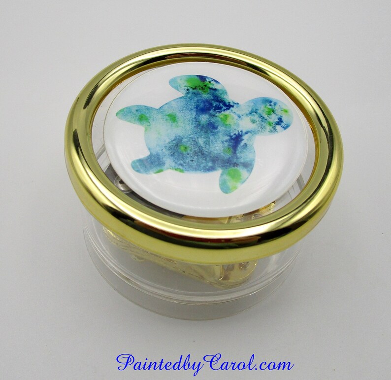 Sea Turtle Music Box Turtle Gifts Beach Music Box Beach - Etsy