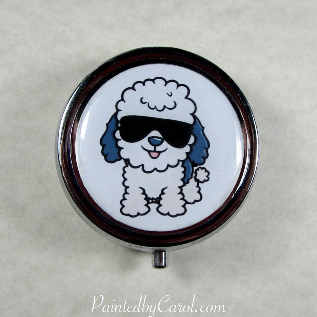 Sheepadoodle Pillbox, Sheepadoodle Gifts, Sheepadoodle Mom Gifts ...