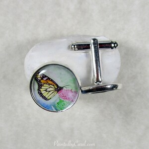 Butterfly Cufflinks, Monarch Butterfly Mens Jewelry, Butterfly Mens ...