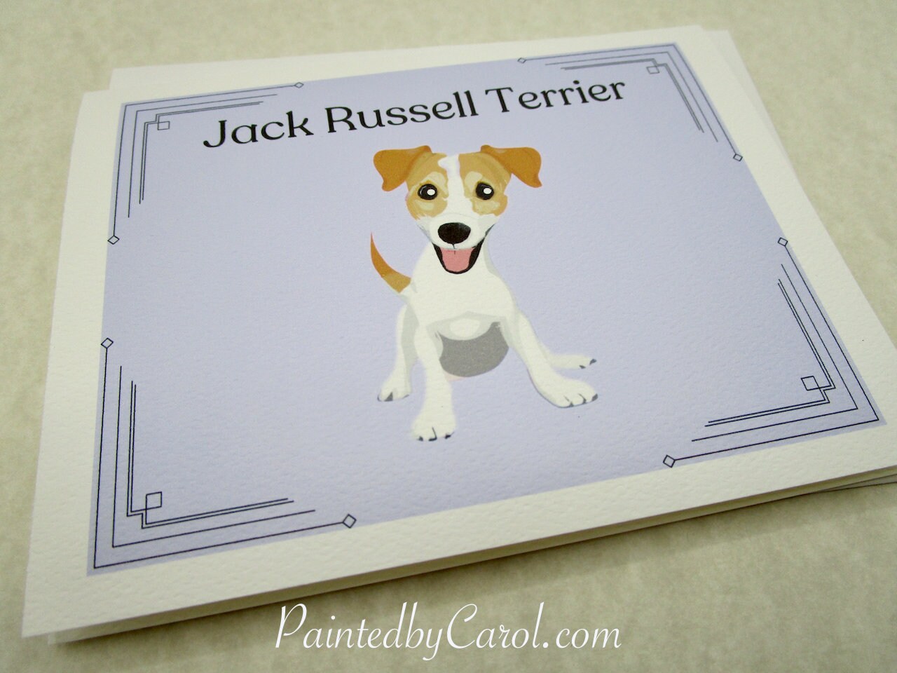 Jack Russell Terrier Note Cards, Jack Russell Stationery, Jack Russell ...