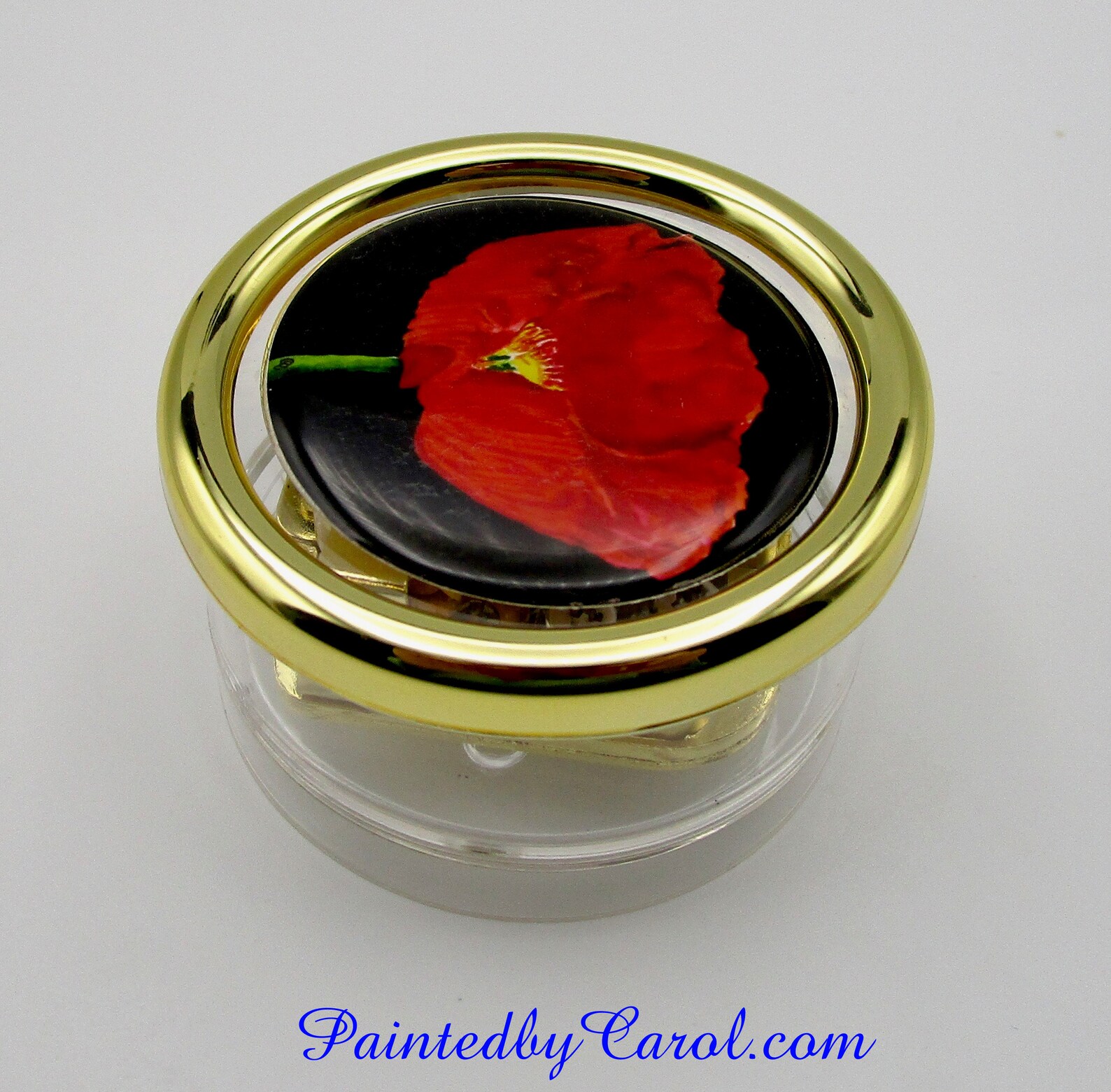Poppy Music Box August Birthday Gifts Red Flower Gifts - Etsy