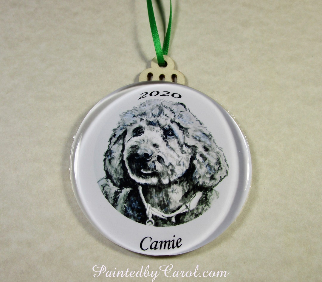 Labradoodle Christmas Ornament Labradoodle Personalized - Etsy