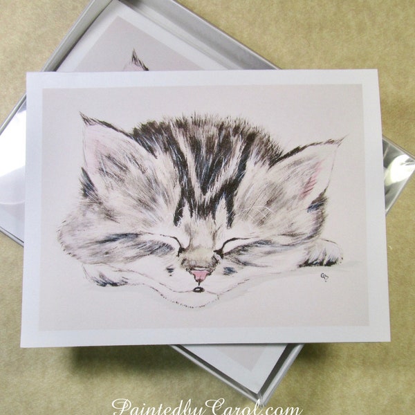 Tabby Kitten - Etsy