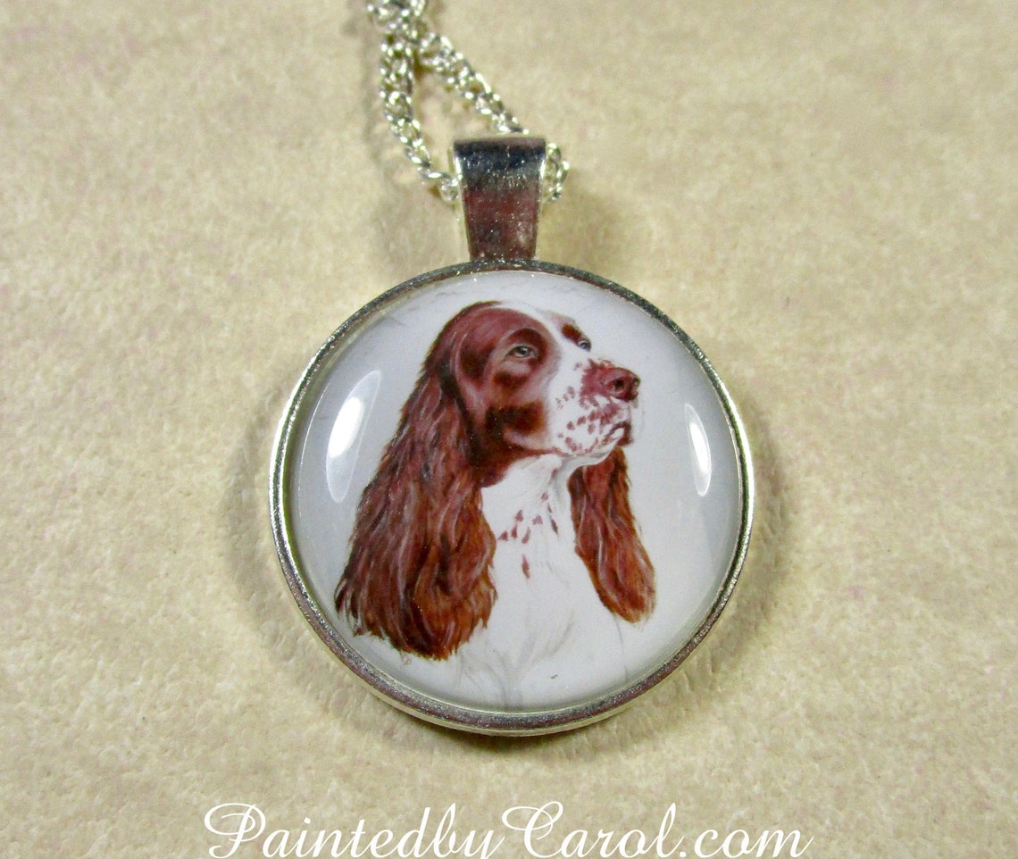 English Springer Spaniel Earrings ESS Jewelry Spaniel Gifts | Etsy