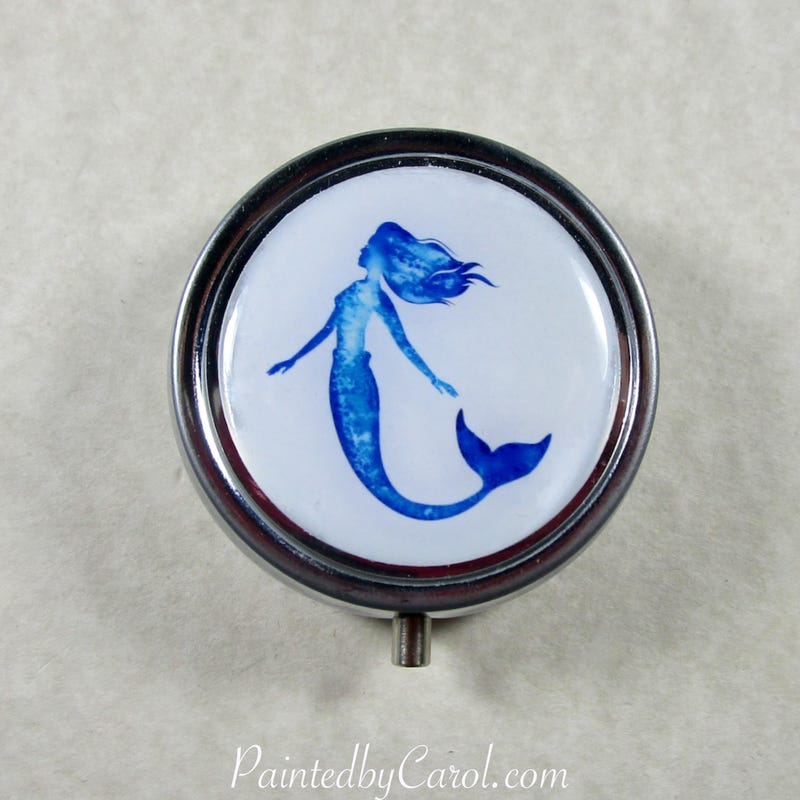 Mermaid Pill Case - Etsy