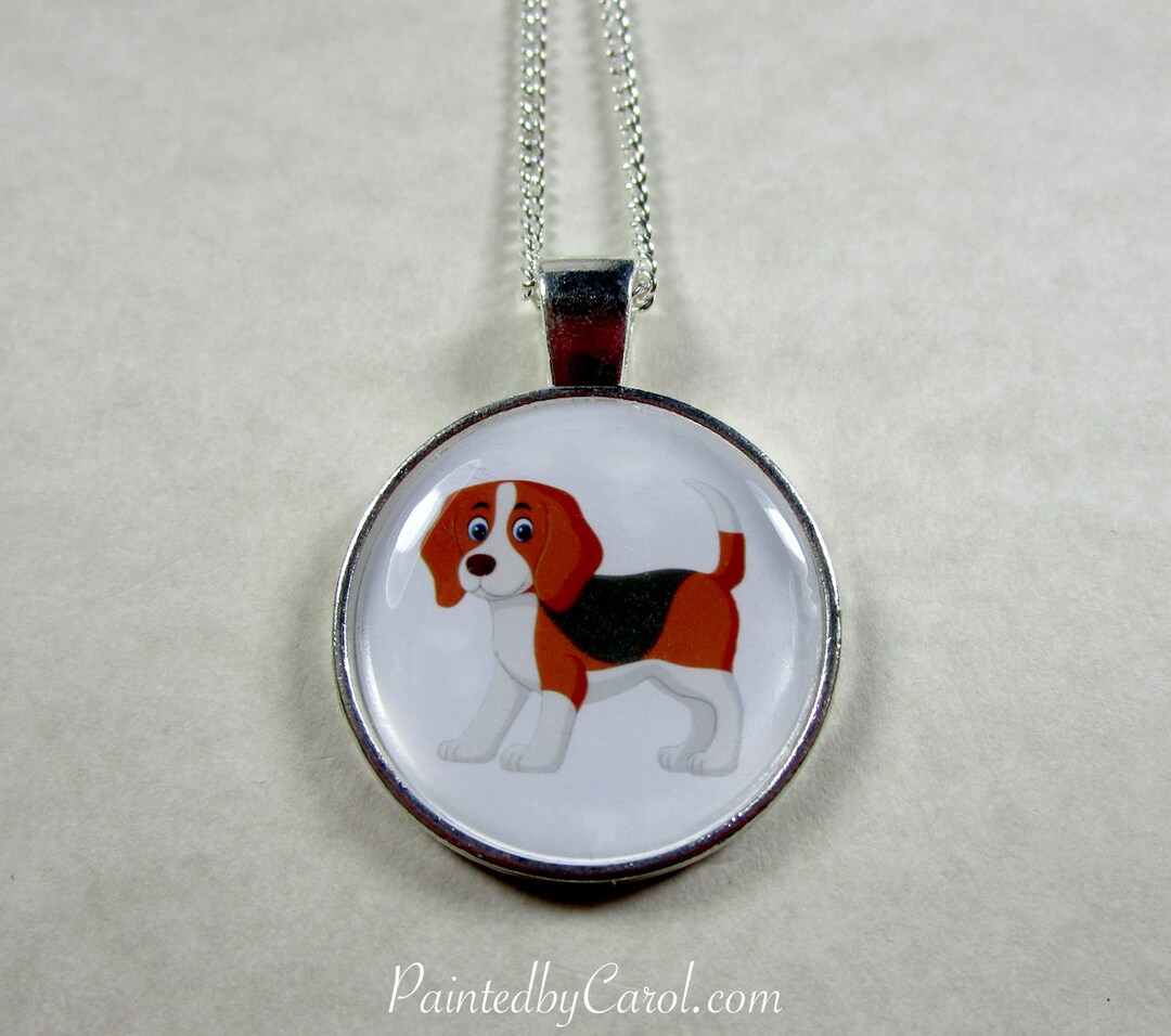 Beagle Pendant, Beagle Necklace, Beagle Jewelry, Beagle Gifts, Beagle ...