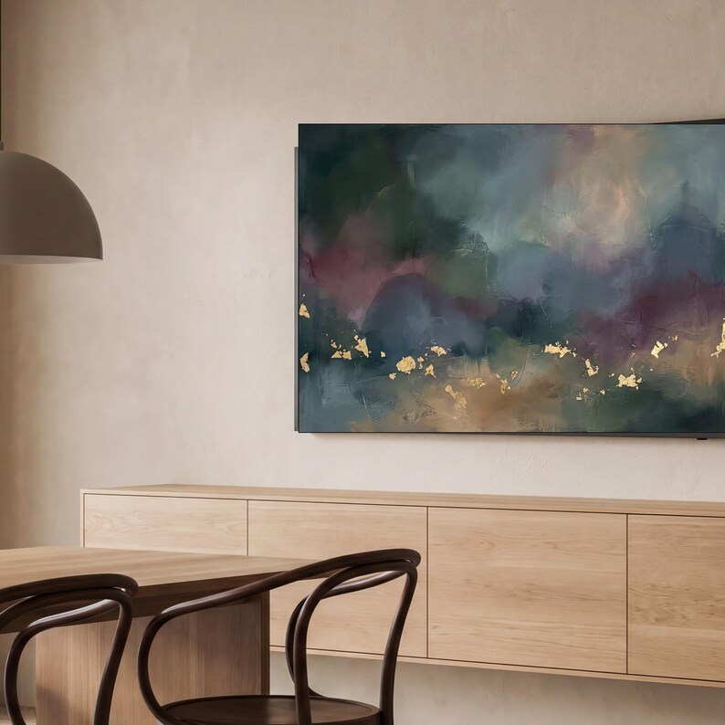Moody Abstract Art Bundle | 19th Century Museum Style, Impasto ...
