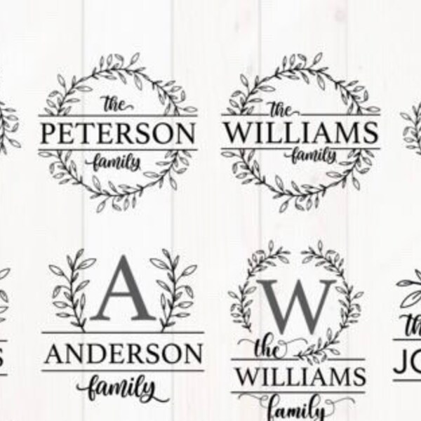 Family Crest Svg - Etsy