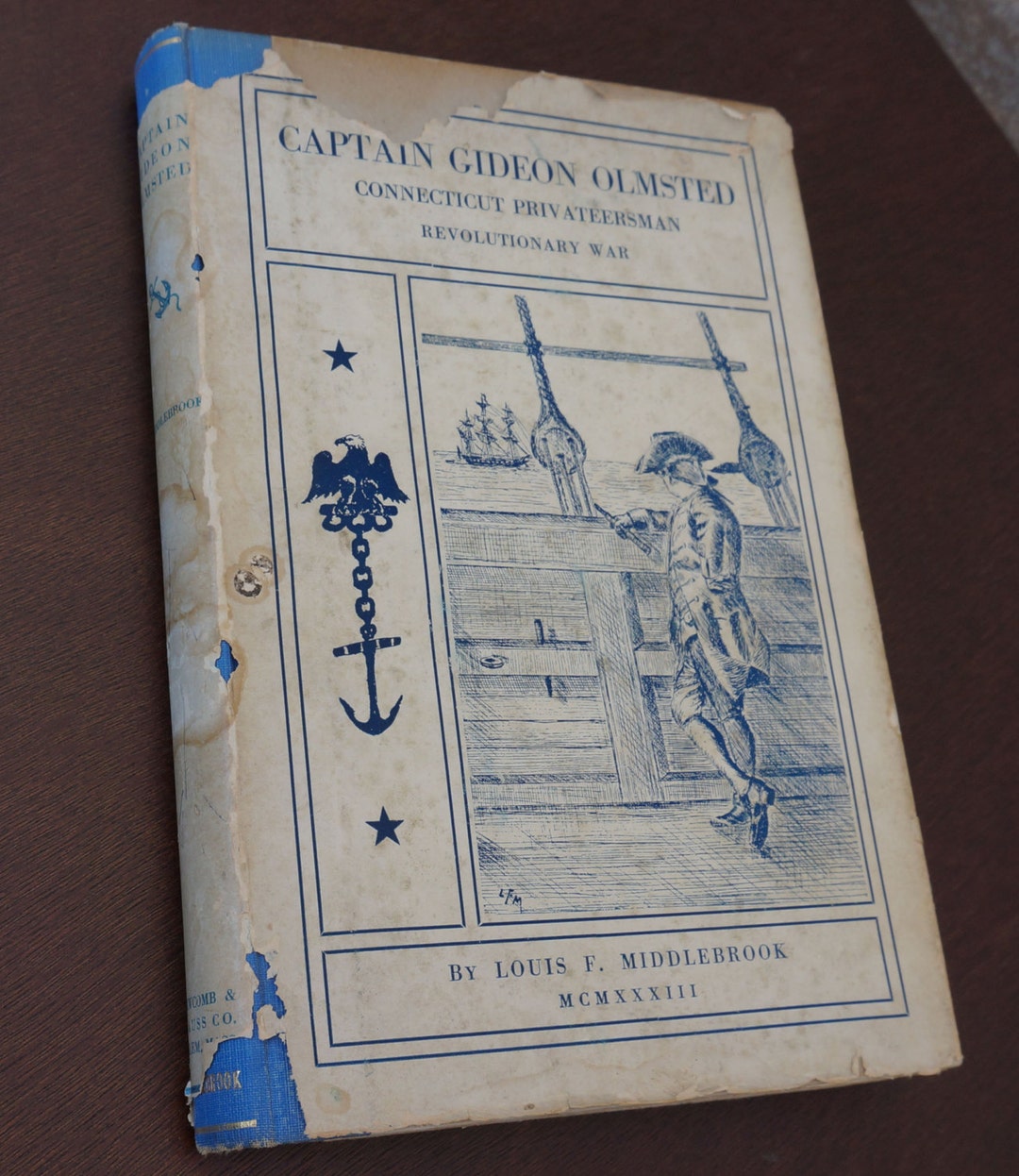 Captain Gideon Olmsted, Connecticut Privateersman, Revolutionary War by ...