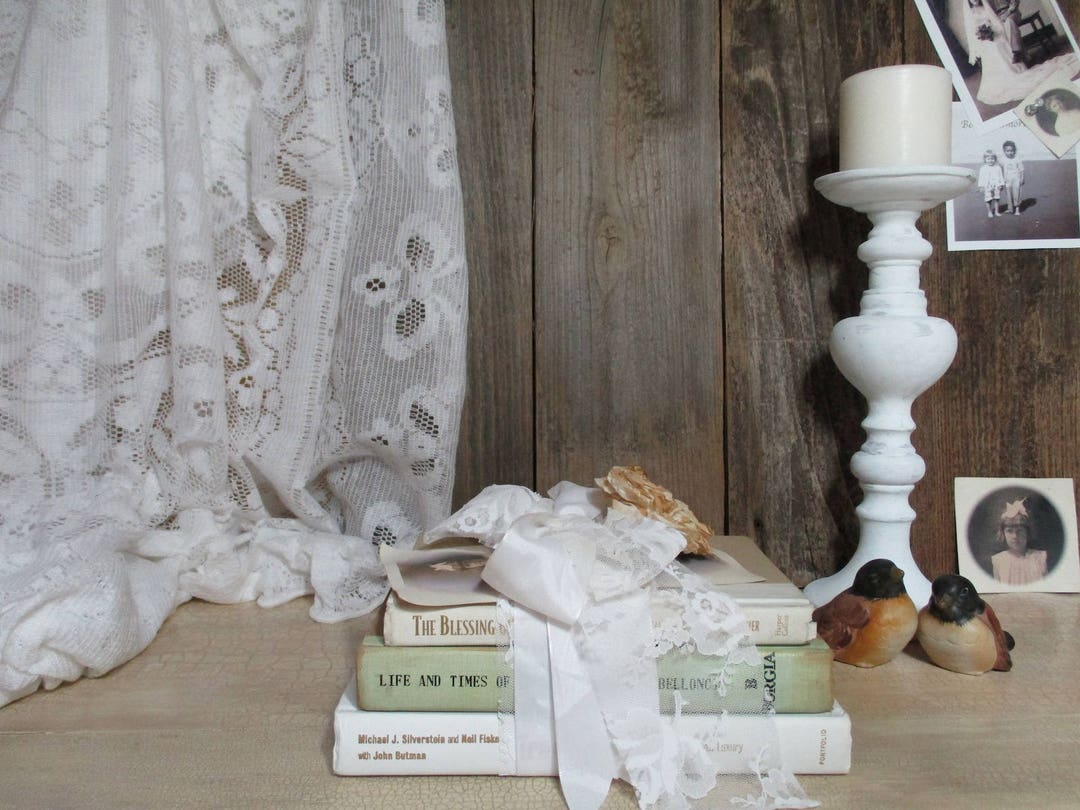 Decorative Book Bundle / Shabby Chic Cottage / French Farmhouse ...