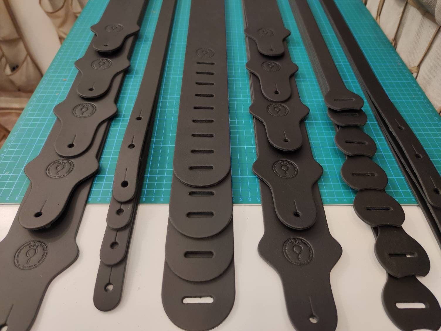 Custom Leather Guitar Strap Bass Guitar Strap Acoustic | Etsy