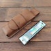Personalized Leather Harmonica Case for One 10 Hole Diatonic Harmonica ...