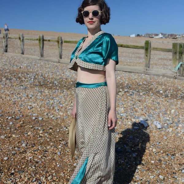 1930s Beach Pajamas - Etsy