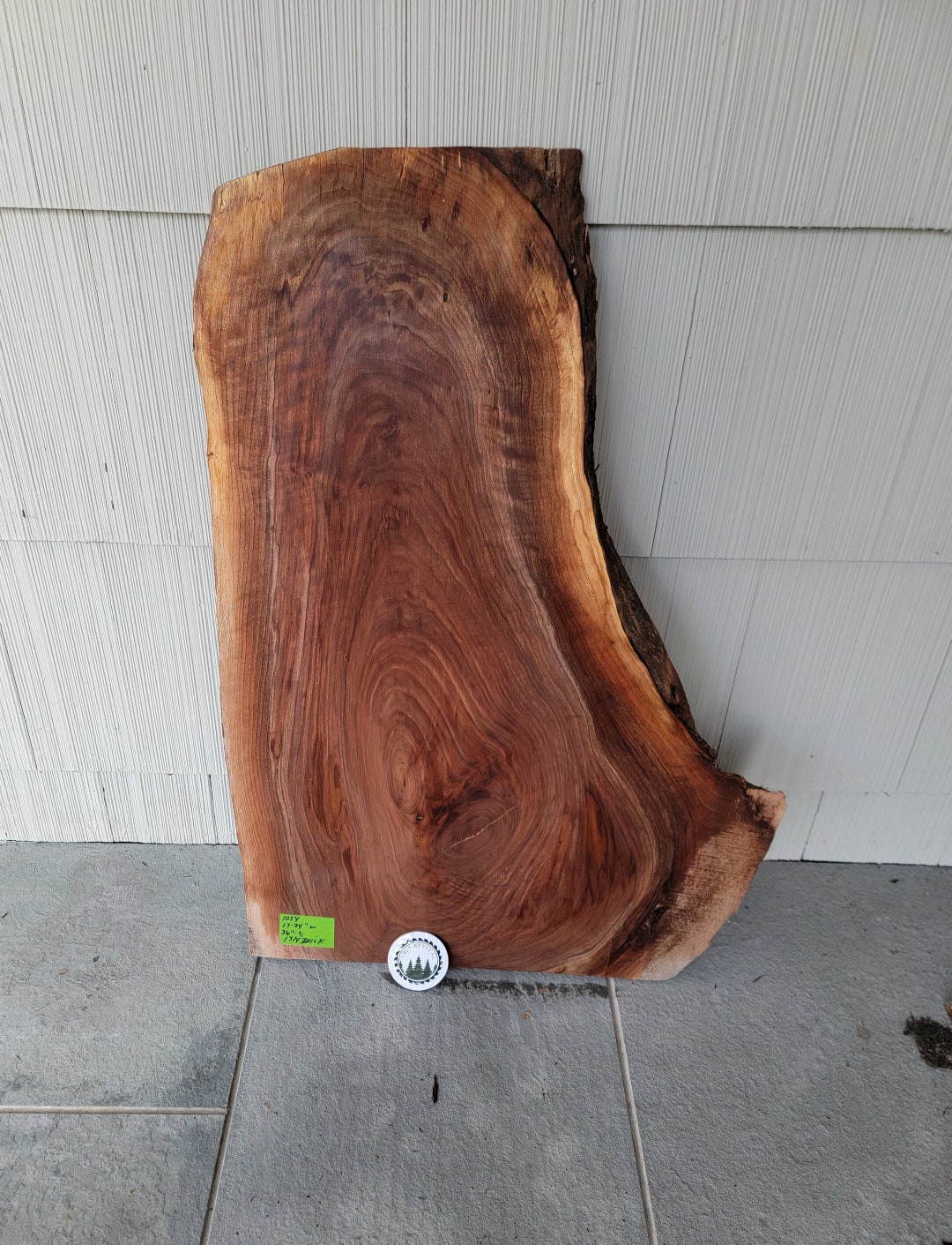 Live Edge Slab Black Walnut Wood Slice - Etsy