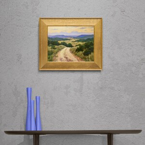 Fine Art Print Giclee of Original Oil Landscape Painting - Bandera ...