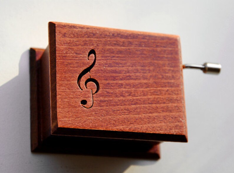 Wooden Music Box Beethoven Für Elise Hand-powered - Etsy
