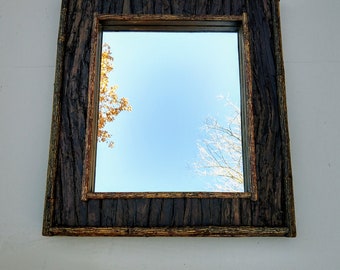 Rustic cabin mirror | Etsy