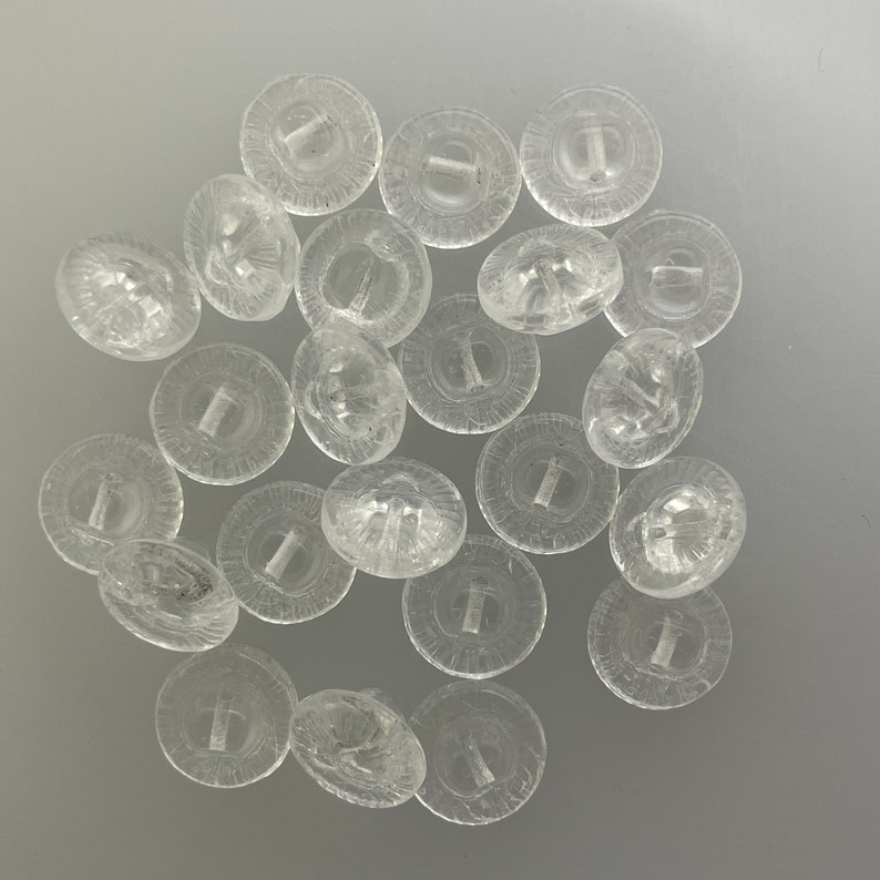 Glass Button Backs / Shanks, 11mm - Etsy