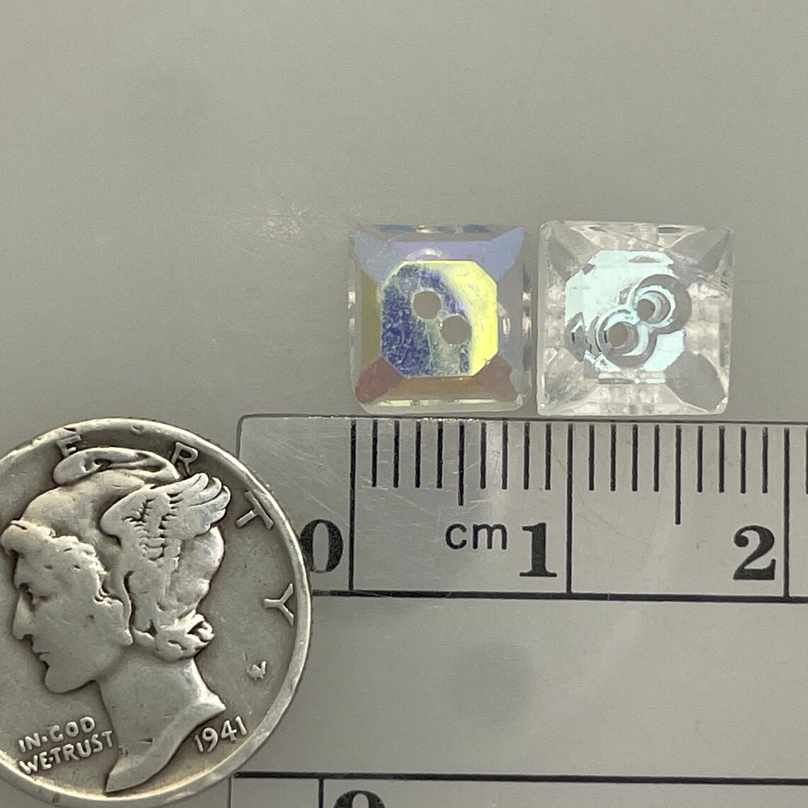 Glass Button - Made in Czech Republic 8.5mm - Etsy