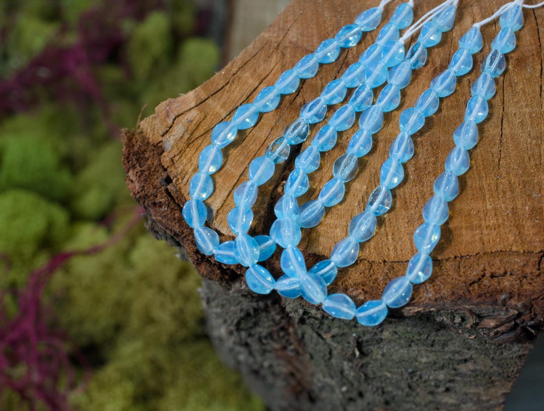 Pinch Bead - Pressed Glass Beads - Made in Czech Republic - Etsy