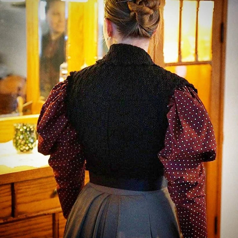 1892 Ladies Hug Me Tight Historical Knitting Pattern - Etsy