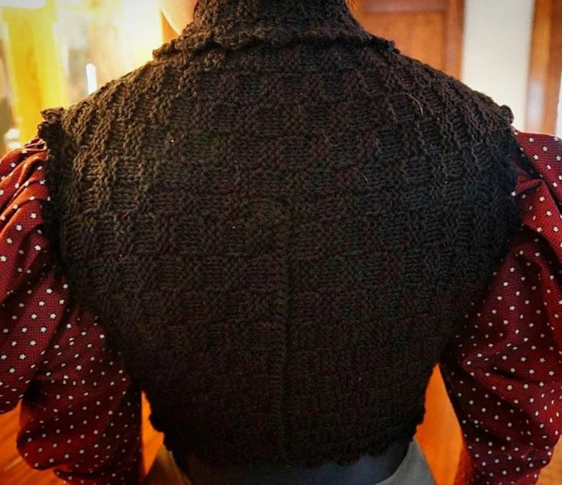 1892 Ladies Hug Me Tight Historical Knitting Pattern - Etsy