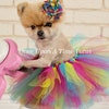 Hot Pink Dog Tutu, Dog Tutu, Puppy Tutu Skirt, Dog Halloween Costume ...