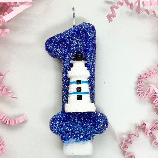 Lighthouse Cake Topper - Etsy