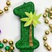 Palm Tree Birthday Candle, Kids Hawaiian Party Decor, 1st Birthday ...
