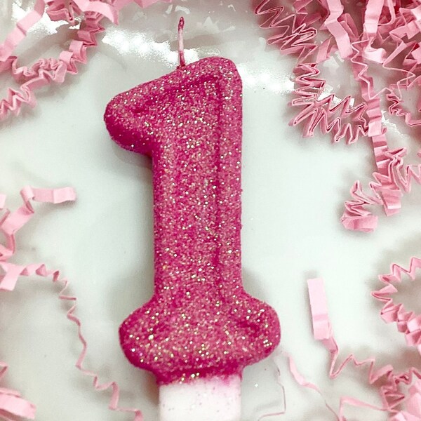 Hot Pink Candle - Etsy