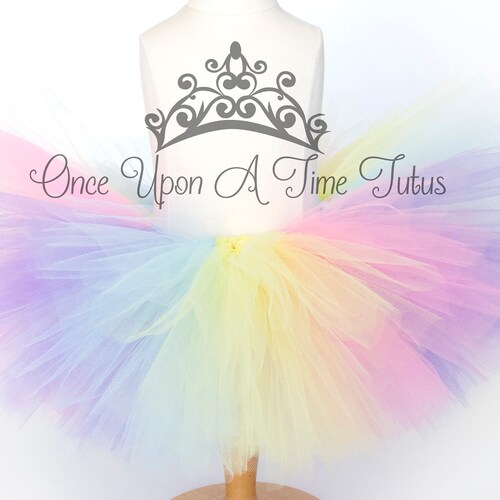 Pastel Rainbow Tutu Kids Tutu 1st Birthday Tutu First | Etsy