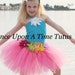Hawaiian Luau Tutu, Hula Grass Skirt, Pink Tutu Set, Pool Party ...