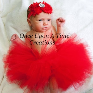 Red Tutu Newborn Tutu Baby Tutu 1st Birthday Tutu Red | Etsy