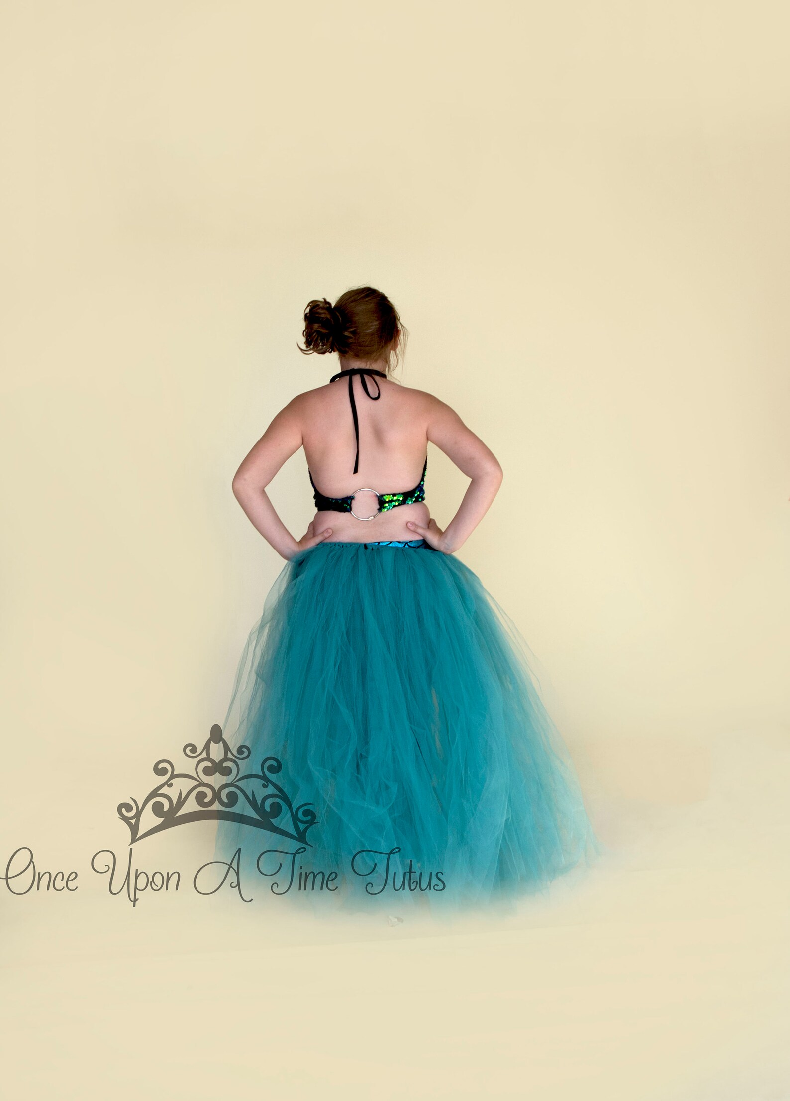Teal Open Front Tutu Half Tutu Skirt Waist Cape Tutu - Etsy