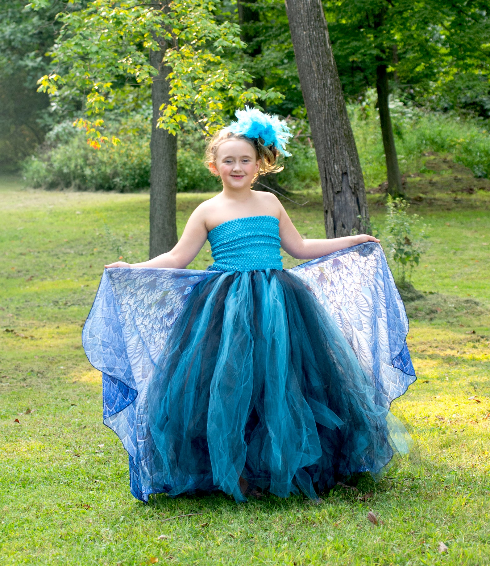 Blue Bird Costume Kids Halloween Costume Bluebird Tutu | Etsy